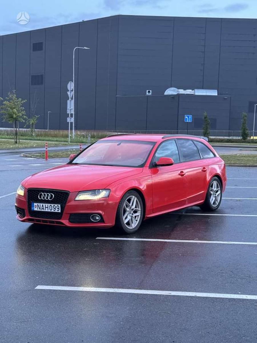 Sarkans Audi A4 2011 Viļņa, ar dzinēja tilpumu 1.98 L un nobraukumu 280 tūkst. km par 5300 €, foto 6 vietnē AUTOMOTO.COM.LV