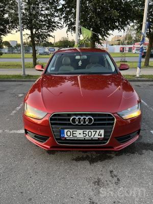 Red Audi A4 2012 in Riga, with an engine capacity of 2.00 L and mileage of 355 thousand km for 7800 €, photo 3 on AUTOMOTO.COM.LV