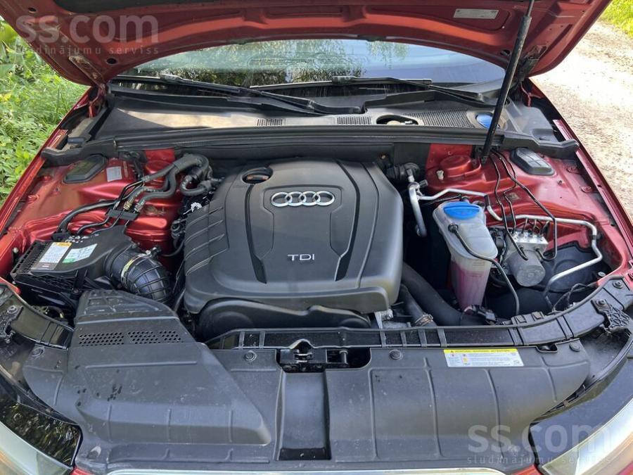 Red Audi A4 2012 in Riga, with an engine capacity of 2.00 L and mileage of 355 thousand km for 7800 €, photo 8 on AUTOMOTO.COM.LV