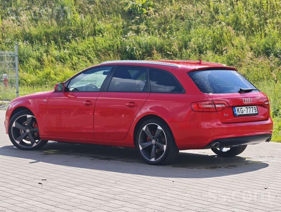 Sarkans Audi A4 2012 Jēkabpils, ar dzinēja tilpumu 3.00 L un nobraukumu 403 tūkst. km par 8500 €, foto 3 vietnē AUTOMOTO.COM.LV