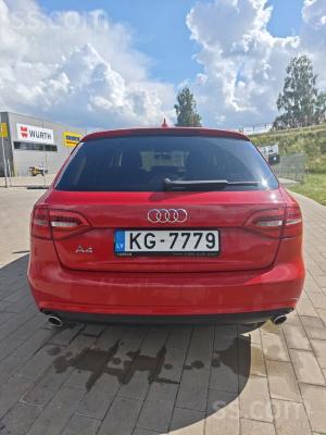 Sarkans Audi A4 2012 Jēkabpils, ar dzinēja tilpumu 3.00 L un nobraukumu 403 tūkst. km par 8500 €, foto 7 vietnē AUTOMOTO.COM.LV