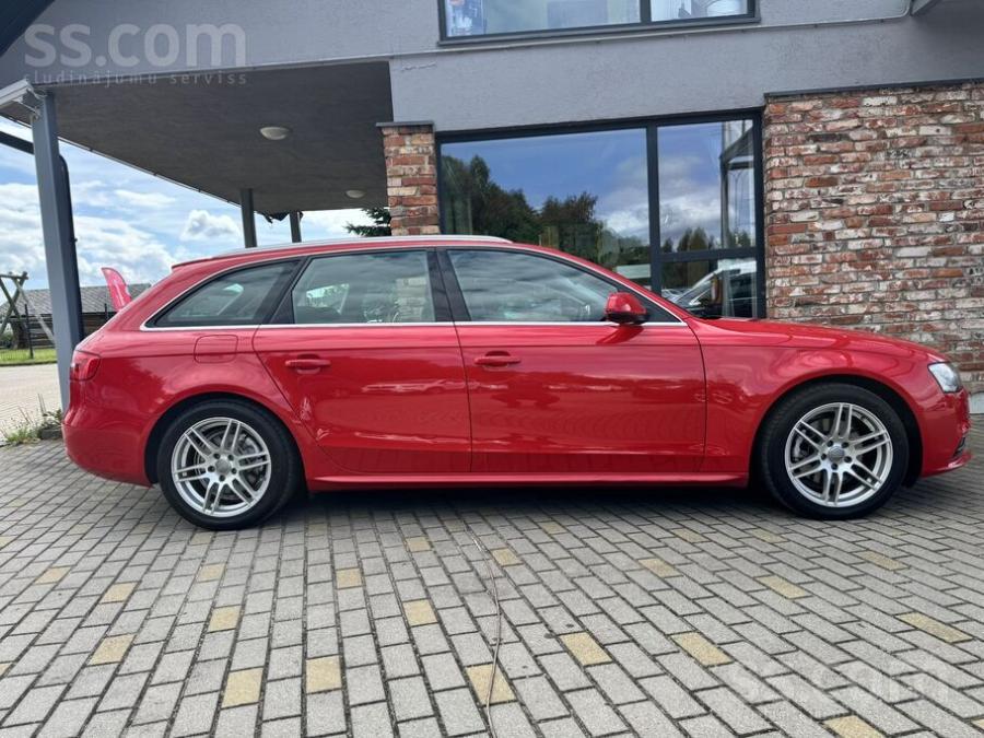 Red Audi A4 2012 in Talsi, with an engine capacity of 1.80 L and mileage of 154 thousand km for 8000 €, photo 5 on AUTOMOTO.COM.LV