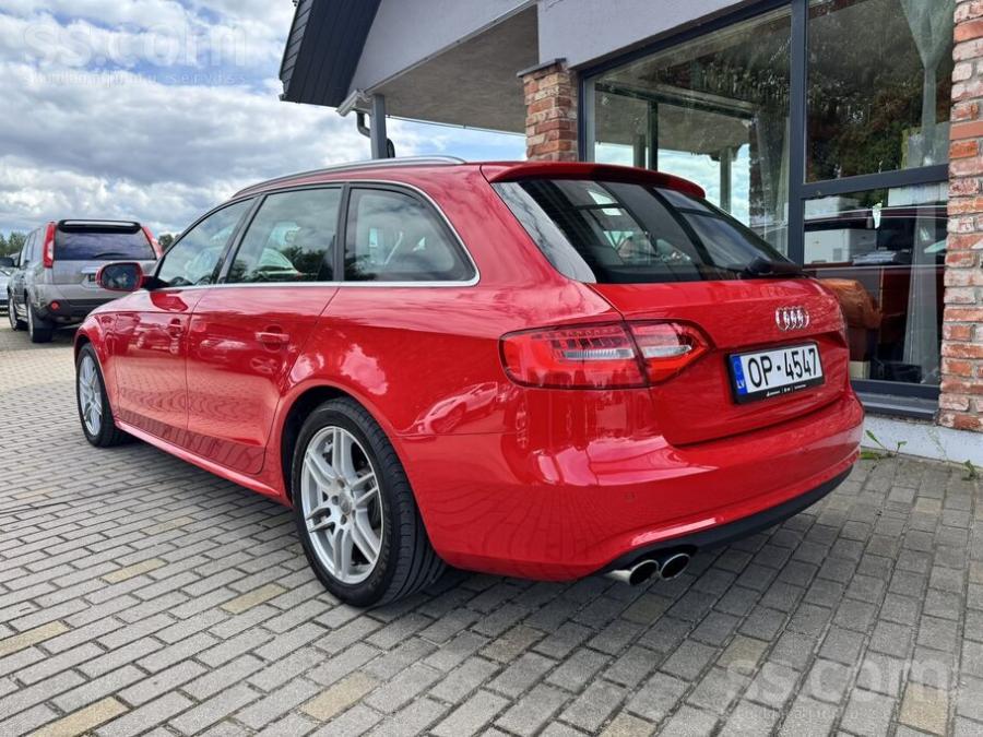 Red Audi A4 2012 in Talsi, with an engine capacity of 1.80 L and mileage of 154 thousand km for 8000 €, photo 9 on AUTOMOTO.COM.LV
