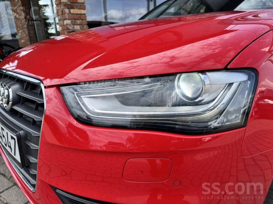Red Audi A4 2012 in Talsi, with an engine capacity of 1.80 L and mileage of 154 thousand km for 8000 €, photo 10 on AUTOMOTO.COM.LV