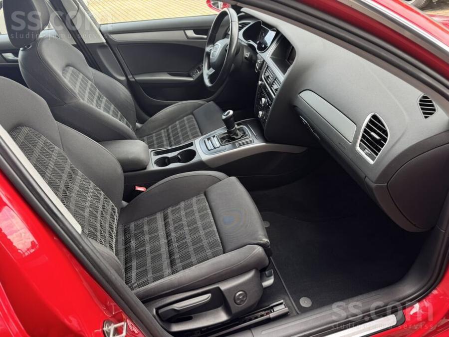 Red Audi A4 2012 in Talsi, with an engine capacity of 1.80 L and mileage of 154 thousand km for 8000 €, photo 14 on AUTOMOTO.COM.LV