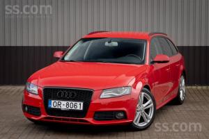 Red Audi A4 2012 in Talsi, with an engine capacity of 2.00 L and mileage of 0 thousand km for 4950 €, photo 4 on AUTOMOTO.COM.LV