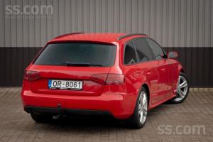 Red Audi A4 2012 in Talsi, with an engine capacity of 2.00 L and mileage of 0 thousand km for 4950 €, photo 8 on AUTOMOTO.COM.LV