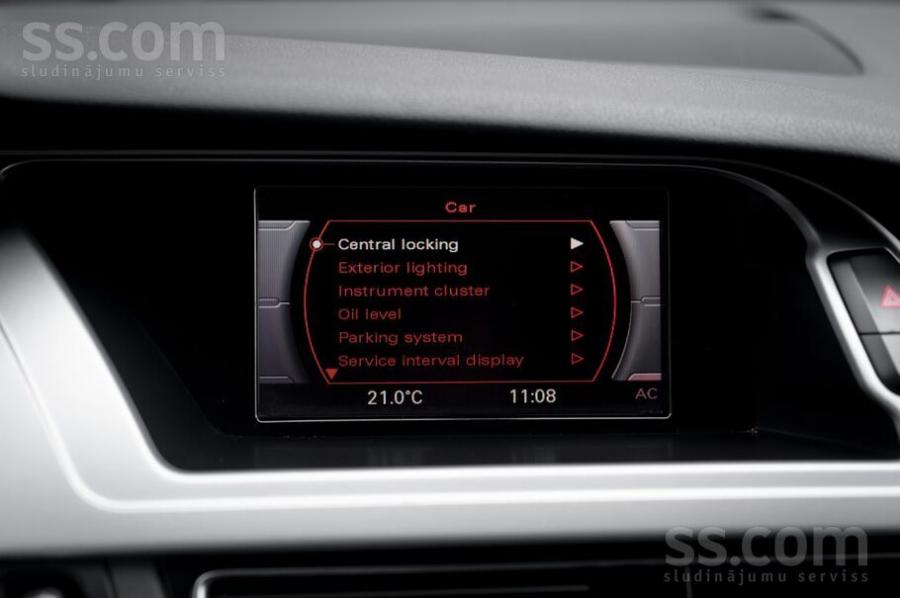Red Audi A4 2012 in Talsi, with an engine capacity of 2.00 L and mileage of 0 thousand km for 4950 €, photo 23 on AUTOMOTO.COM.LV
