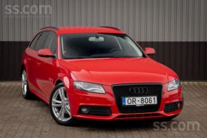 Red Audi A4 2012 in Talsi, with an engine capacity of 2.00 L and mileage of 0 thousand km for 4950 €, photo  on AUTOMOTO.COM.LV
