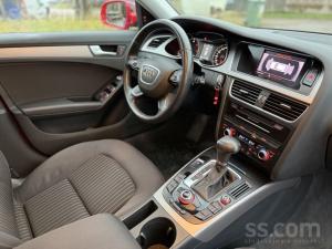 Sarkans Audi A4 2013 Ogre, ar dzinēja tilpumu 2.00 L un nobraukumu 283 tūkst. km par 8800 €, foto 9 vietnē AUTOMOTO.COM.LV