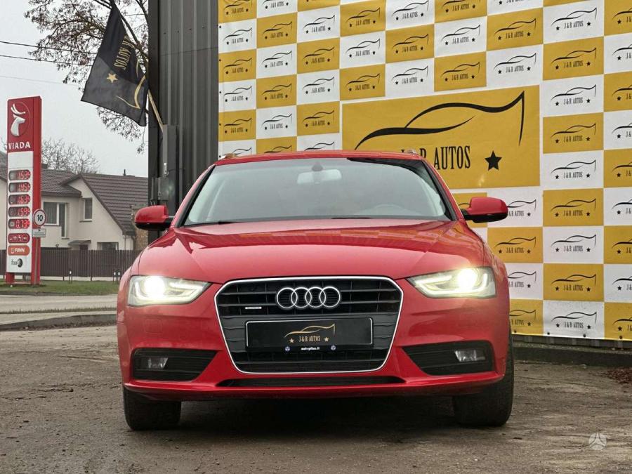 Red Audi A4 2013 in Siauliai, with an engine capacity of 2.00 L and mileage of 248 thousand km for 6500 €, photo 3 on AUTOMOTO.COM.LV