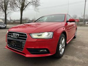 Red Audi A4 2013 in Siauliai, with an engine capacity of 2.00 L and mileage of 248 thousand km for 6500 €, photo 4 on AUTOMOTO.COM.LV