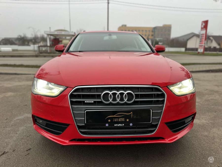 Red Audi A4 2013 in Siauliai, with an engine capacity of 2.00 L and mileage of 248 thousand km for 6500 €, photo 5 on AUTOMOTO.COM.LV
