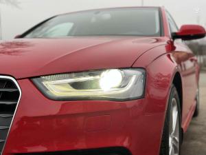 Red Audi A4 2013 in Siauliai, with an engine capacity of 2.00 L and mileage of 248 thousand km for 6500 €, photo 16 on AUTOMOTO.COM.LV