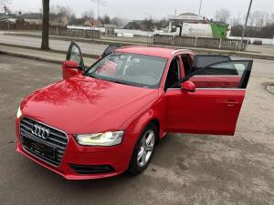 Red Audi A4 2013 in Siauliai, with an engine capacity of 2.00 L and mileage of 248 thousand km for 6500 €, photo 17 on AUTOMOTO.COM.LV