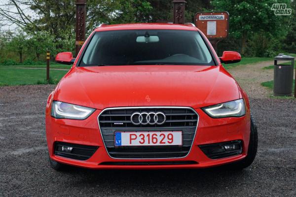 Sarkans Audi A4 2013 Viļņa, ar dzinēja tilpumu 2.00 L un nobraukumu 274 tūkst. km par 7400 €, foto 6 vietnē AUTOMOTO.COM.LV