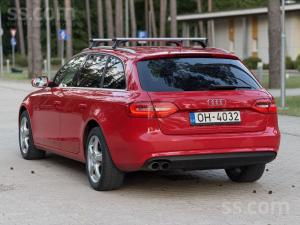 Red Audi A4 2013 in Ogre, with an engine capacity of 2.00 L and mileage of 289 thousand km for 7400 €, photo 7 on AUTOMOTO.COM.LV