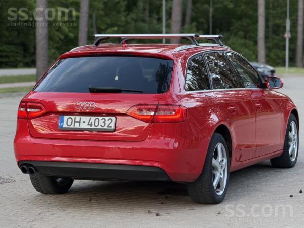 Sarkans Audi A4 2013 Ogre, ar dzinēja tilpumu 2.00 L un nobraukumu 289 tūkst. km par 7400 €, foto 7 vietnē AUTOMOTO.COM.LV