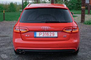 Red Audi A4 2013 in Vilnius, with an engine capacity of 2.00 L and mileage of 274 thousand km for 7400 €, photo 4 on AUTOMOTO.COM.LV