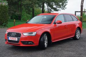 Red Audi A4 2013 in Vilnius, with an engine capacity of 2.00 L and mileage of 274 thousand km for 7400 €, photo 6 on AUTOMOTO.COM.LV