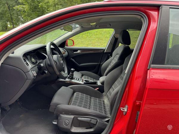 Sarkans Audi A4 2013 Alīta, ar dzinēja tilpumu 2.00 L un nobraukumu 182 tūkst. km par 5950 €, foto 6 vietnē AUTOMOTO.COM.LV