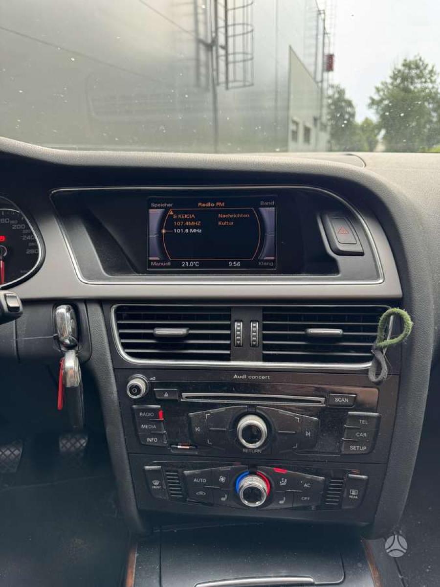 Red Audi A4 2013 in Alytus, with an engine capacity of 2.00 L and mileage of 182 thousand km for 5950 €, photo 13 on AUTOMOTO.COM.LV