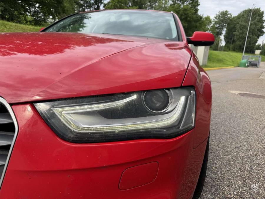Red Audi A4 2013 in Alytus, with an engine capacity of 2.00 L and mileage of 182 thousand km for 5950 €, photo 20 on AUTOMOTO.COM.LV