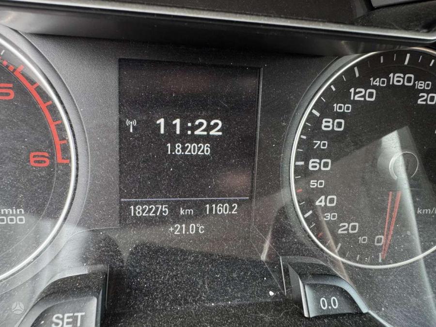 Red Audi A4 2013 in Alytus, with an engine capacity of 2.00 L and mileage of 182 thousand km for 5950 €, photo 24 on AUTOMOTO.COM.LV