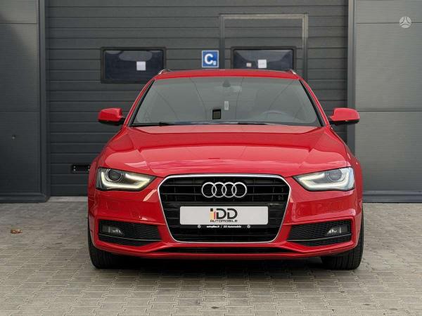 Red Audi A4 2013 in Kaunas, with an engine capacity of 1.97 L and mileage of 279 thousand km for 10590 €, photo 9 on AUTOMOTO.COM.LV