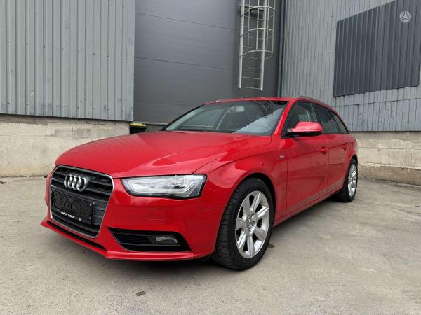 Sarkans Audi A4 2013 Alīta, ar dzinēja tilpumu 2.00 L un nobraukumu 182 tūkst. km par 6600 €, foto 1 vietnē AUTOMOTO.COM.LV