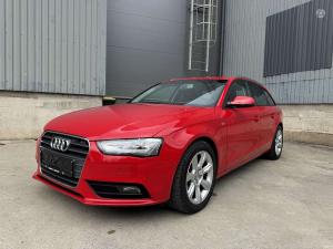 Sarkans Audi A4 2013 Alīta, ar dzinēja tilpumu 2.00 L un nobraukumu 182 tūkst. km par 6600 €, foto  vietnē AUTOMOTO.COM.LV