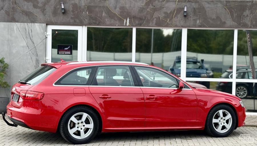 Red Audi A4 2013 in Radviliskis, with an engine capacity of 2.00 L and mileage of 267 thousand km for 7650 €, photo 10 on AUTOMOTO.COM.LV