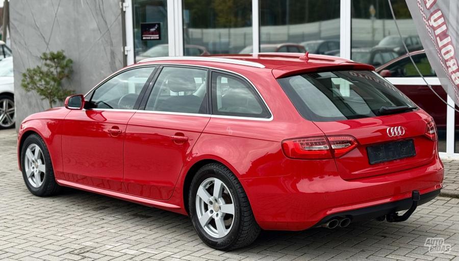 Red Audi A4 2013 in Radviliskis, with an engine capacity of 2.00 L and mileage of 267 thousand km for 7650 €, photo 13 on AUTOMOTO.COM.LV