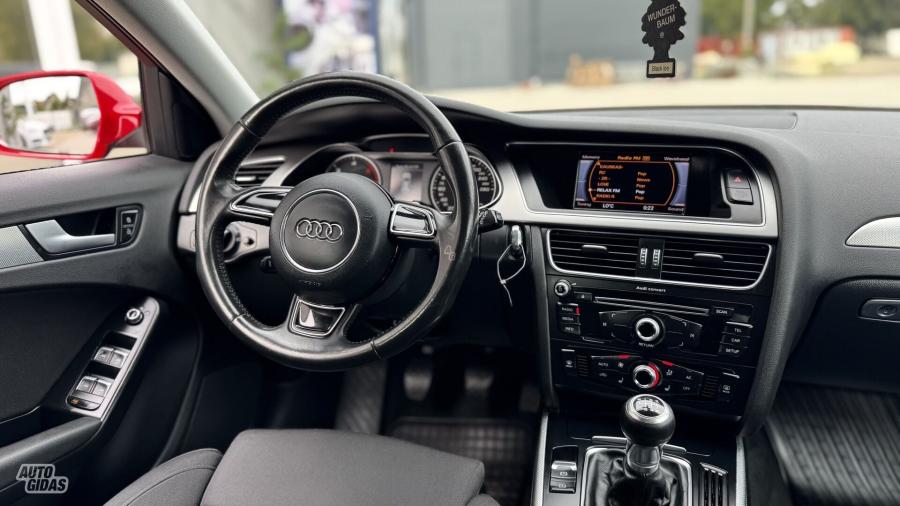 Red Audi A4 2013 in Radviliskis, with an engine capacity of 2.00 L and mileage of 267 thousand km for 7650 €, photo 17 on AUTOMOTO.COM.LV