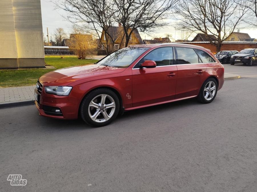 Sarkans Audi A4 2014 Ignalina, ar dzinēja tilpumu 2.00 L un nobraukumu 238 tūkst. km par 7000 €, foto 4 vietnē AUTOMOTO.COM.LV