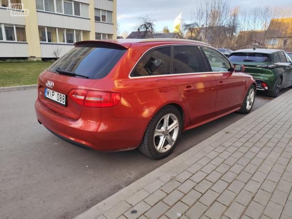 Red Audi A4 2014 in Ignalina, with an engine capacity of 2.00 L and mileage of 238 thousand km for 7000 €, photo 7 on AUTOMOTO.COM.LV