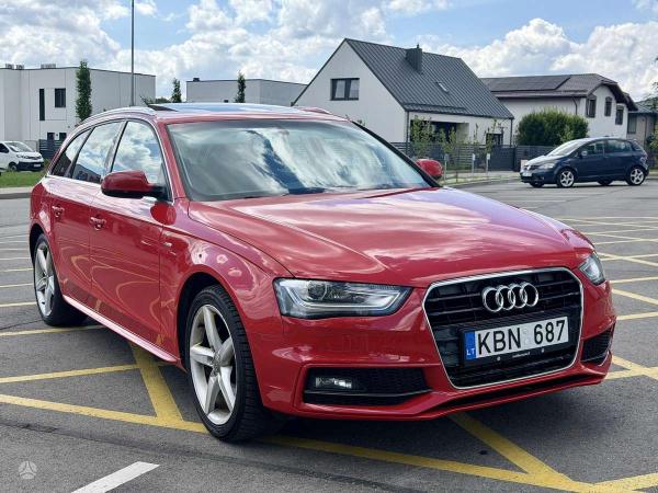 Sarkans Audi A4 2014 Viļņa, ar dzinēja tilpumu 1.97 L un nobraukumu 285 tūkst. km par 6500 €, foto 7 vietnē AUTOMOTO.COM.LV