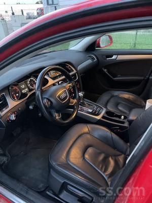 Red Audi A4 2014 in Riga, with an engine capacity of 2.00 L and mileage of 365 thousand km for 7000 €, photo 6 on AUTOMOTO.COM.LV