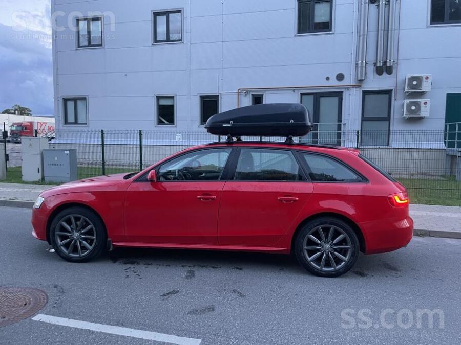 Red Audi A4 2014 in Riga, with an engine capacity of 2.00 L and mileage of 365 thousand km for 7000 €, photo 9 on AUTOMOTO.COM.LV