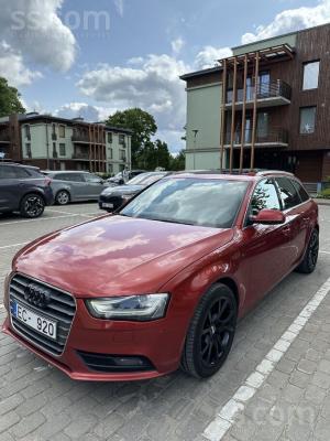 Sarkans Audi A4 2015 Rīga, ar dzinēja tilpumu 2.00 L un nobraukumu 337 tūkst. km par 8100 €, foto 2 vietnē AUTOMOTO.COM.LV