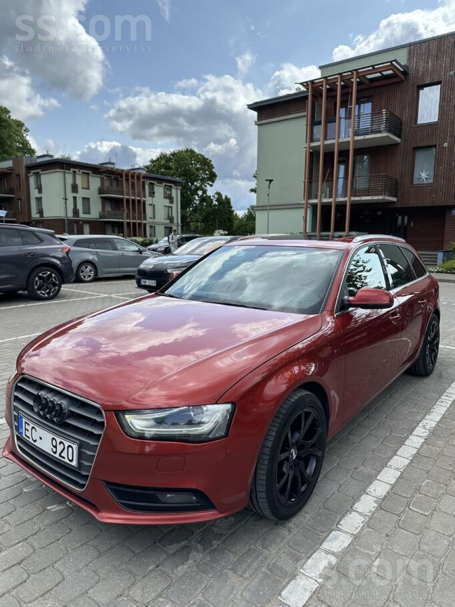 Sarkans Audi A4 2015 Rīga, ar dzinēja tilpumu 2.00 L un nobraukumu 337 tūkst. km par 8100 €, foto 2 vietnē AUTOMOTO.COM.LV