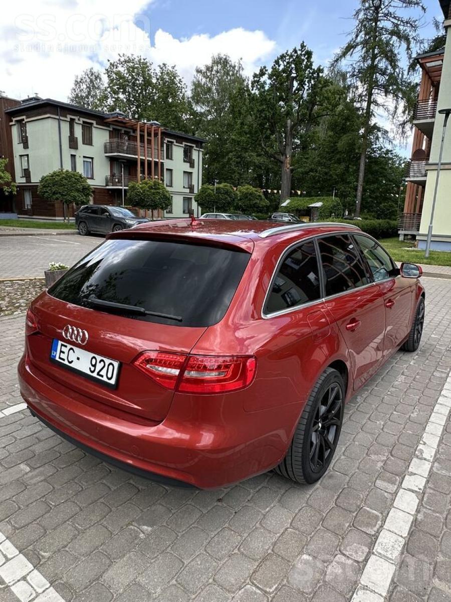 Sarkans Audi A4 2015 Rīga, ar dzinēja tilpumu 2.00 L un nobraukumu 337 tūkst. km par 8100 €, foto 3 vietnē AUTOMOTO.COM.LV
