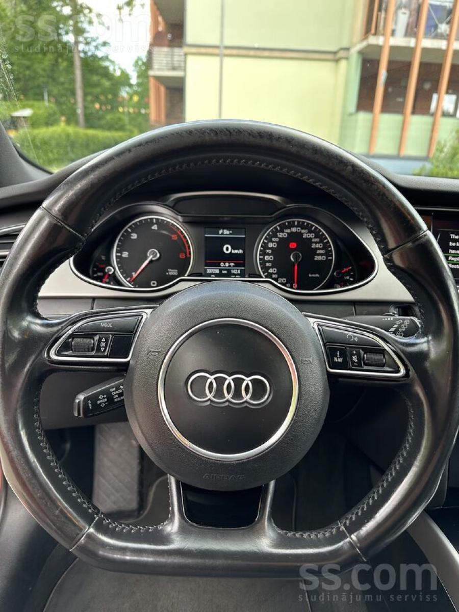 Sarkans Audi A4 2015 Rīga, ar dzinēja tilpumu 2.00 L un nobraukumu 337 tūkst. km par 8100 €, foto 8 vietnē AUTOMOTO.COM.LV