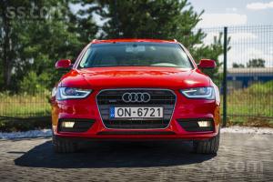Red Audi A4 2015 in Riga, with an engine capacity of 3.00 L and mileage of 230 thousand km for 12490 €, photo 3 on AUTOMOTO.COM.LV