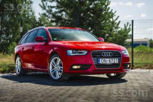 Red Audi A4 2015 in Riga, with an engine capacity of 3.00 L and mileage of 230 thousand km for 12490 €, photo 4 on AUTOMOTO.COM.LV