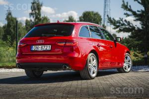 Red Audi A4 2015 in Riga, with an engine capacity of 3.00 L and mileage of 230 thousand km for 12490 €, photo 7 on AUTOMOTO.COM.LV