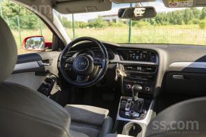 Red Audi A4 2015 in Riga, with an engine capacity of 3.00 L and mileage of 230 thousand km for 12490 €, photo 13 on AUTOMOTO.COM.LV
