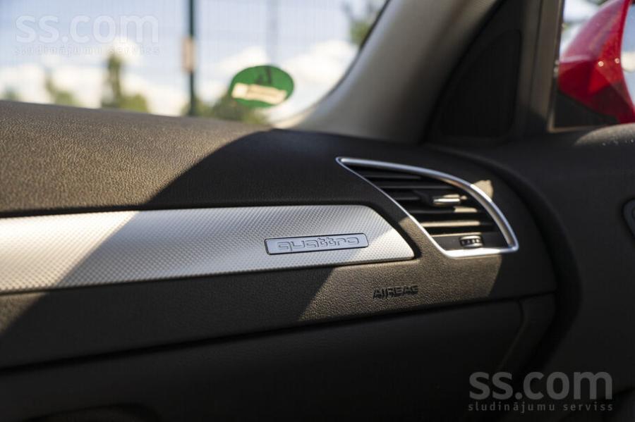 Red Audi A4 2015 in Riga, with an engine capacity of 3.00 L and mileage of 230 thousand km for 12490 €, photo 21 on AUTOMOTO.COM.LV