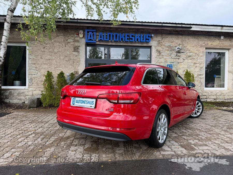 Sarkans Audi A4 2016 Tallina, ar dzinēja tilpumu 2.00 L un nobraukumu 123 tūkst. km par 13990 €, foto 3 vietnē AUTOMOTO.COM.LV