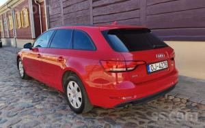 Sarkans Audi A4 2017 Jelgava, ar dzinēja tilpumu 2.00 L un nobraukumu 0 tūkst. km par 10990 €, foto 3 vietnē AUTOMOTO.COM.LV